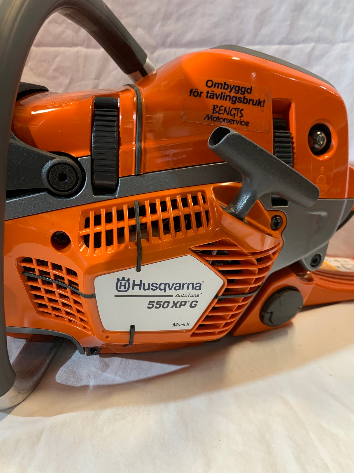 Husqvarna 550 XPG Mark 2, Trimmet – Anton's Timber