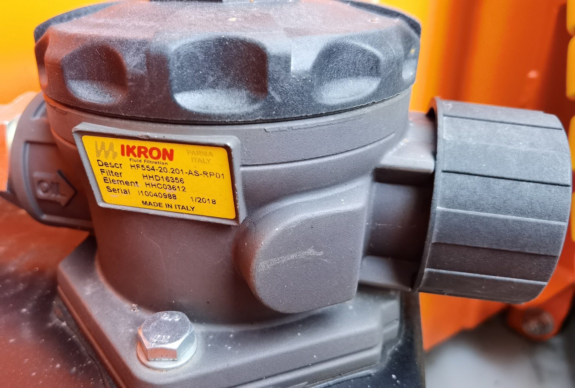 Filterhus hydraulikk TW – Anton's Timber